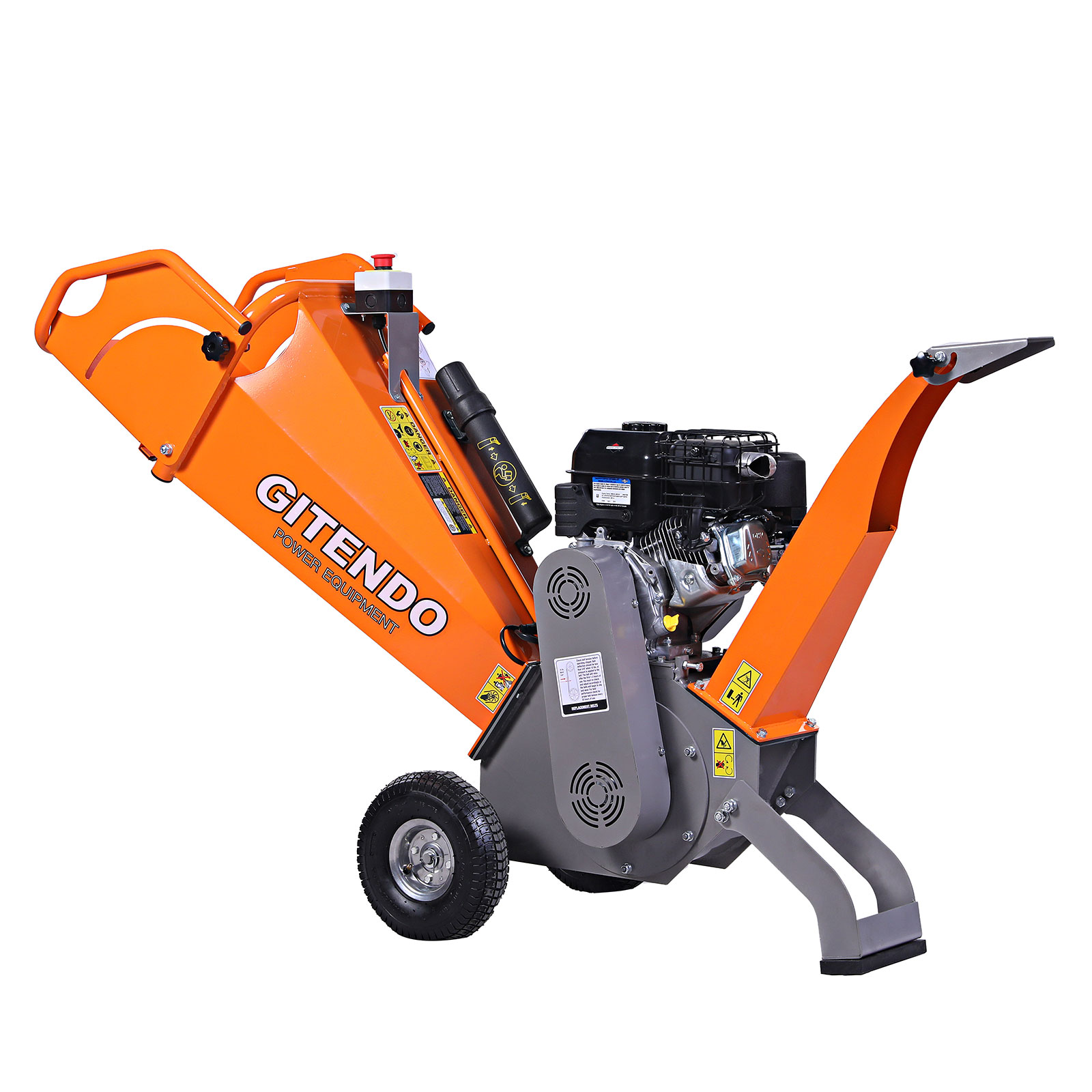 Briggs & Stratton 6.5Hp Petrol Self Feeding Wood Chipper Mulch Mulcher