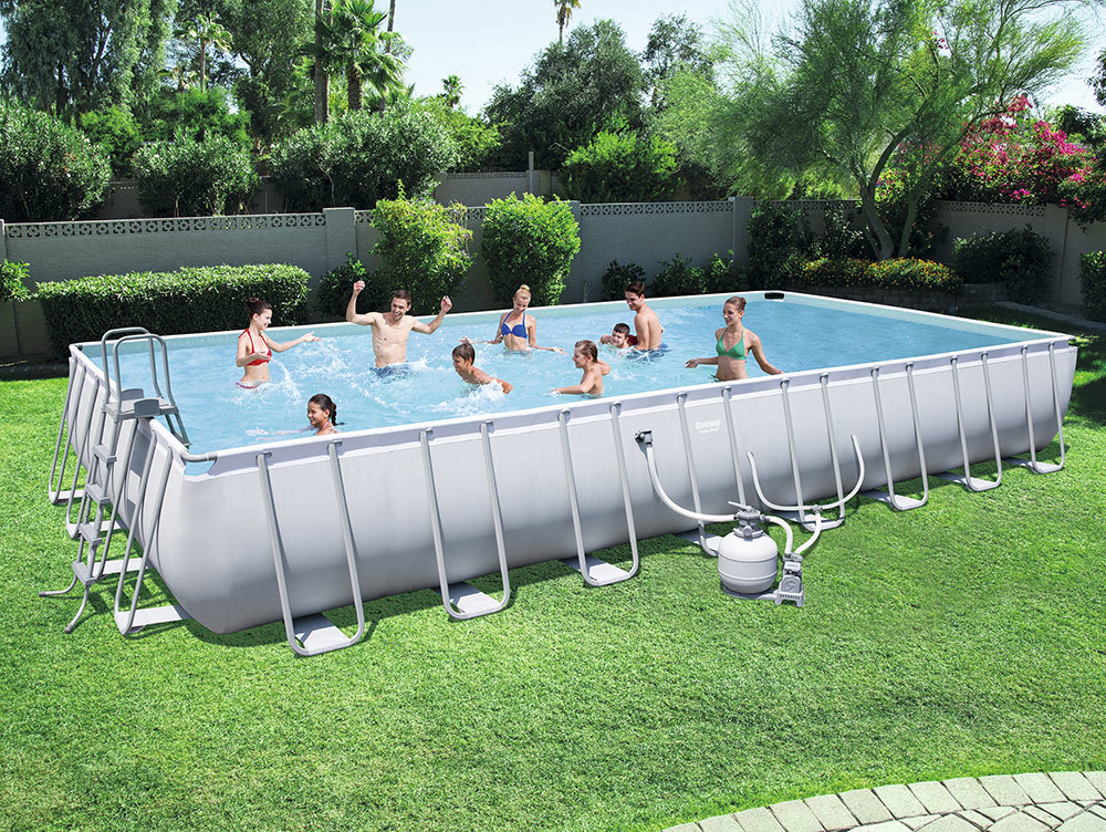 Bestway Above Ground Swimming Pool 956x488x132cm 56625 Bestway Above Ground Swimming Pool 956x488x132cm 56625
