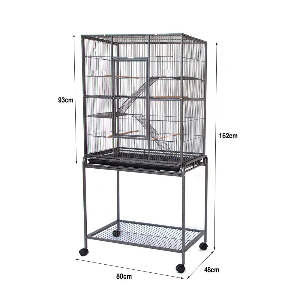 Flight Bird Cage Canary Parakeet Cockatiel Lovebird Finch Sugar Glider ...