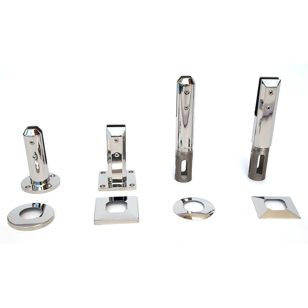 Glass Spigots Duplex 2205 Stainless Steel for Frameless Glass ...